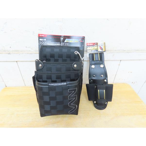 【発売日：2025年01月11日】SK-11　腰袋3段　ツールサック2段DV差し付　VGD-08　SGL-4商品サイズ・高さ26ｃｍ幅20ｃｍ奥行12ｃｍ　高さ26ｃｍ幅12ｃｍ奥行7ｃｍ年式・不明未使用品ですが多少のスレ等があります付属品...