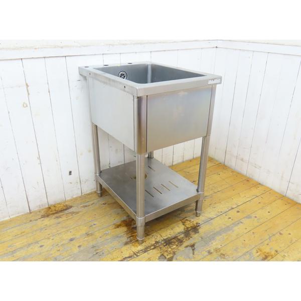【発売日：2025年06月01日】タニコー製　1槽シンク　流し台商品サイズ・高さ79ｃｍ　幅45ｃｍ　奥行60ｃｍ　シンク内寸深さ27cm幅36.5cm奥行48cm年式・不明中古品です　年数相当の使用感あります　細かい小傷や汚れ等あります脚...