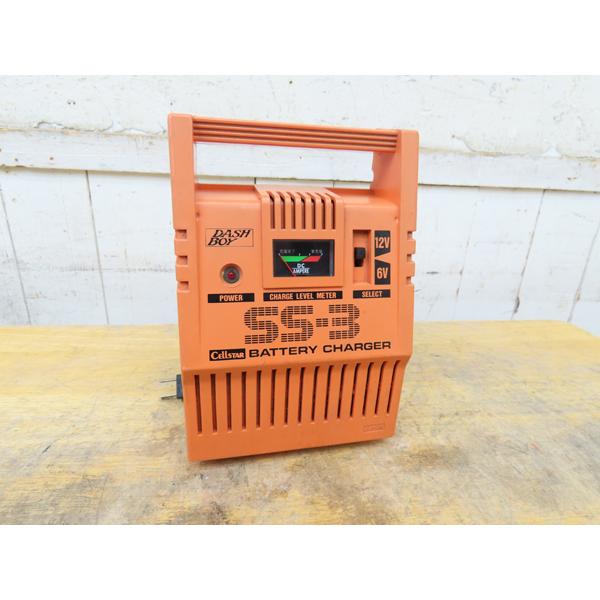 【発売日：2026年01月06日】セルスター　バッテリー充電器　SS-3　DC6/12V商品サイズ・高さ21ｃｍ　幅15ｃｍ　奥行7.5ｃｍ年式・不明中古品です　年数相当の使用感あります　細かい小傷やスレ等あります清掃・試験済みです　動作は...
