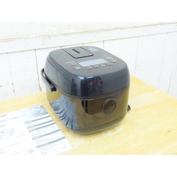 【発売日：2026年01月23日】東芝製　IHジャー炊飯器　RC-5XT　3合炊き商品サイズ・高さ20.4ｃｍ　幅23ｃｍ　奥行29.5ｃｍ年式・2023年製中古品です　年数相当の使用感あります　細かい小傷や小汚れ等あります清掃・試験済みで...