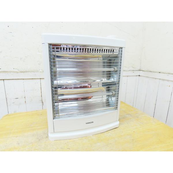 【発売日：2026年03月15日】山善製　電気ストーブ　DS-D086　800W商品サイズ・高さ37.5ｃｍ　幅30ｃｍ　奥行13.5ｃｍ年式・2025年製中古品です　年数相当の使用感あります　細かい小傷やスレ等あります清掃・試験済みです　...
