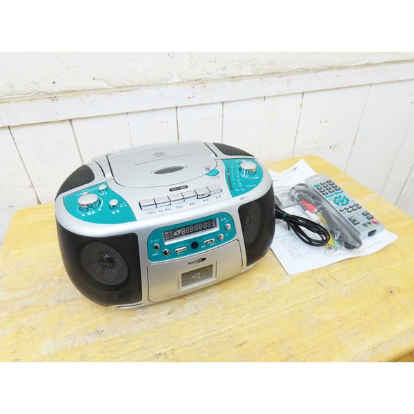 【発売日：2026年04月04日】Bearmax　DVD/CDラジオカセットプレーヤー　DVD-721　23W商品サイズ・高さ16.5ｃｍ　幅31.5ｃｍ　奥行26ｃｍ年式・2012年製中古品です　年数相当の使用感あります　細かい小傷や小汚...