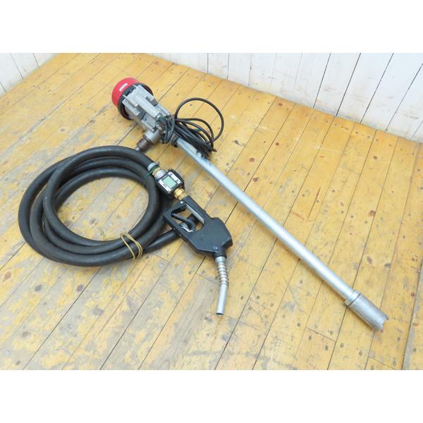 【発売日：2026年04月30日】工進　電動フィルポンプ　ドラムポンプ　FR-200　AAA-0商品サイズ・全長125cm　ホースの長さ5ｍ年式・不明中古品です　年数相当の使用感あります　細かい小傷や剥げ等あります実際に水で試験運転しました...