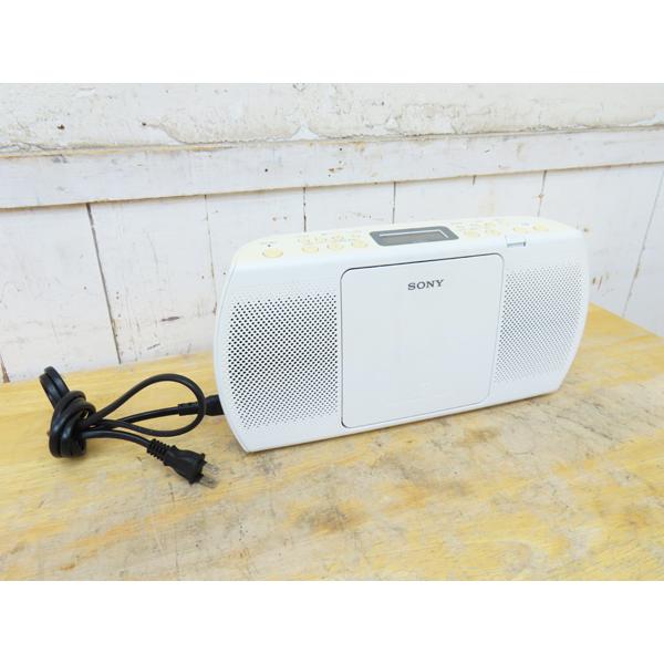 【発売日：2026年07月18日】ソニー製　CDプレーヤー　ラジオ付　ZS-E20CP　11W商品サイズ・高さ16.5ｃｍ　幅33ｃｍ　奥行8ｃｍ年式・2014年製中古品です　年数相当の使用感あります　細かい小傷や色焼け等あります清掃・試験...