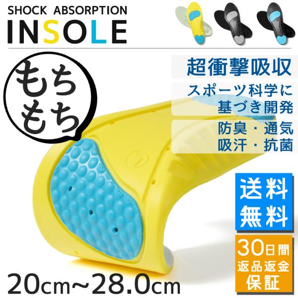 ■商品内容：　〇インソール　１点（左足用１枚　右足用１枚）■サイズ　※本体表示寸法は海外サイズ表示ですので実際の足に合わせてください。　■Sサイズ　　〇適応サイズ　：20〜23cm　■Mサイズ　　〇適応サイズ　：23〜26cm　■Lサイズ　...