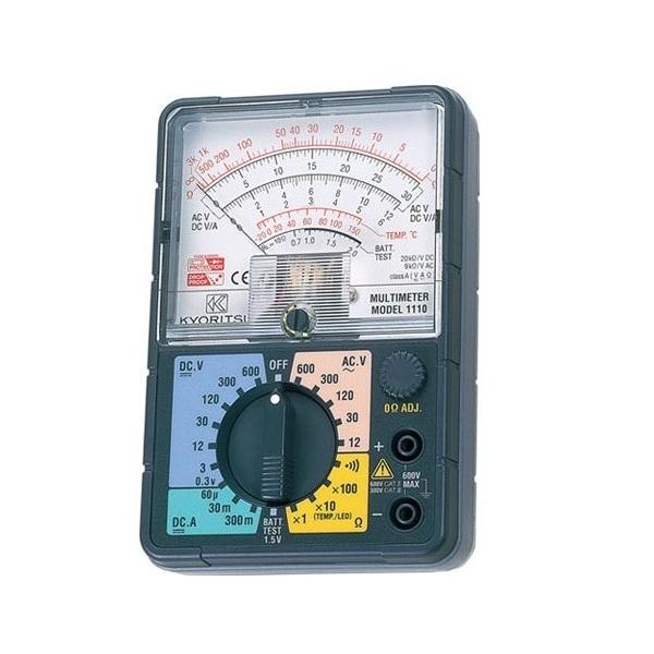 ◆メーカー:共立電気計器◆品名:アナログマルチメータ◆品番:1110◆商品スペックについてはメーカー公式ページをご確認くださいませ。