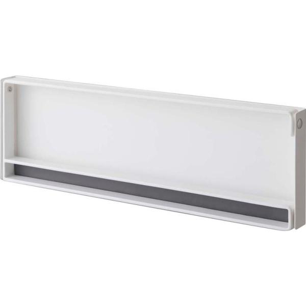 ◆メーカー:山崎実業◆品名:片手でカットマグネットキッチンペーパーホルダー プレート ホワイト◆品番:4943◆冷蔵庫に強力マグネットで簡単取り付け！片手でカットできるマグネットキッチンペーパーホルダー！シリコーンのストッパーがキッチンペー...