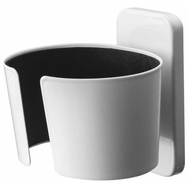 ◆メーカー:山崎実業◆品名:ウォールドライヤーホルダー ボーテス ホワイト◆品番:7584◆商品サイズ:約10X10X10cm◆商品重量:約150g◆品質表示:本体:スチール（粉体塗装）◆耐荷重:約1kg◆洗面台のミラー・タイルなどに吸盤で...