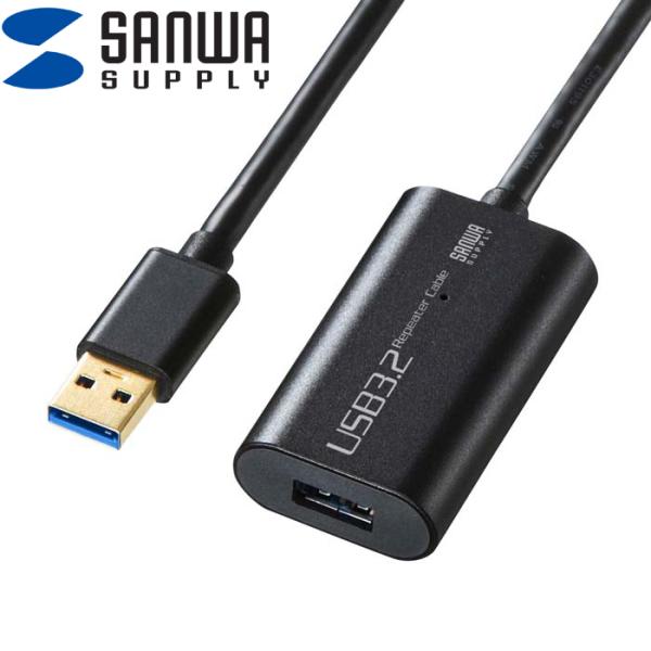 ◆メーカー:サンワサプライ◆品名:USB3.2アクティブリピーターケーブル5m◆品番:KB-USB-R305 (KBUSBR305)【コンバータ】◆電源:セルフパワー/バスパワー◆延長ケーブル長:17m※最大3本まで連結(デイジーチェーン)...