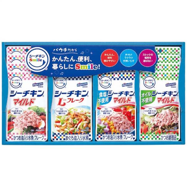 ◆メーカー:はごろもフーズ◆品名:シーチキンSmileギフト マイルド フレーク オイル 詰め合わせ 贈答 内祝い お中元 御中元◆品番:SML-30A (SML30A)◆内容量:シーチキンSmile(マイルド・Lフレーク・食塩不使用マイル...