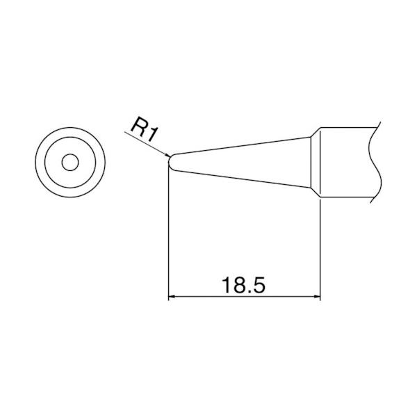 ◆メーカー:白光◆品名:こて先 2B型◆品番:T19B2※商品スペックについてはメーカー公式サイトをご確認くださいませ