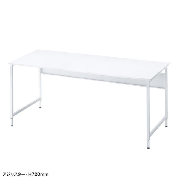 ◆メーカー:サンワサプライ◆品名:フレキシブルデスク◆品番:SH-FX1670W (SHFX1670W)◆デスクは高さ可変仕様になっており、700mmか720mmを選択可能です。◆キャスターとアジャスターの両方が付属しているため、初期設定で...