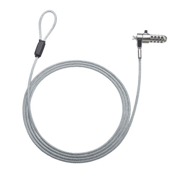 ◆メーカー:サンワサプライ SANWASUPPLY◆品名:nanoスロット対応セキュリティワイヤー・ダイヤル錠◆品番:SLE-40S (SLE40S)◆スペック等についてはサンワサプライ公式ホームページをご参照くださいませ。