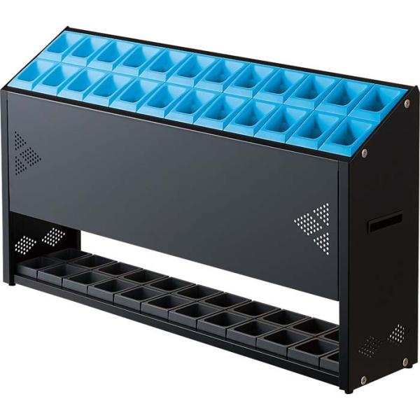 ◆メーカー:山崎産業◆品名:アンブラー オクトP-24 BL◆品番:YA-97L-ID-BL (YA97LIDBL)◆サイズ:幅972×奥行208×高さ540mm24本立◆重量:13kg◆仕様:グリーン購入法適合品再生樹脂塩ビ不使用本体:ス...