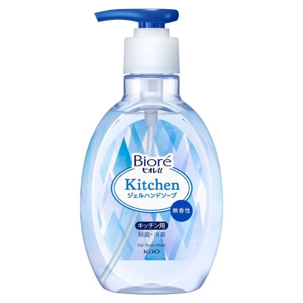 泡立つジェルタイプのキッチン用ハンドソープ。手についた調理中のしつこいヌルつき脂・生魚などのニオイ汚れを分解して一気に洗い落とす！●殺菌成分配合。薬用ハンドソープ●弱酸性●調理中も香りが気にならない無香料【ハンドソープ（ジェルタイプ）】ハン...