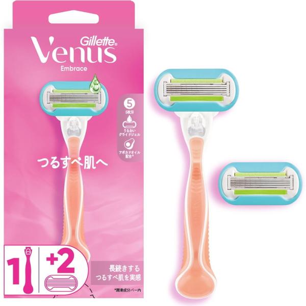 ●うるおいグライドジェル/なめらかシェービングお肌を保護するグライドジェル びっくりする剃り心地●スキンクッション/肌まもってシェービング剃ってるときのひりつき感、軽減。クッションが肌への刃の圧を抑える●スキンフィット/密着シェービング太陽...