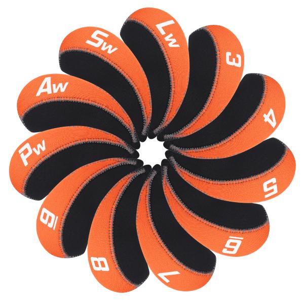 ★ブランド CRAFTSMAN★色 オレンジ＆ブラック★材質 ネオプレンこの商品について【適用モデル】こちらのゴルフアイアンカバーセットは大部のアイアンクラブに適用します。例：DUNLOP(ダンロップ) XXIO ゼクシオ9代目 10代目 ...