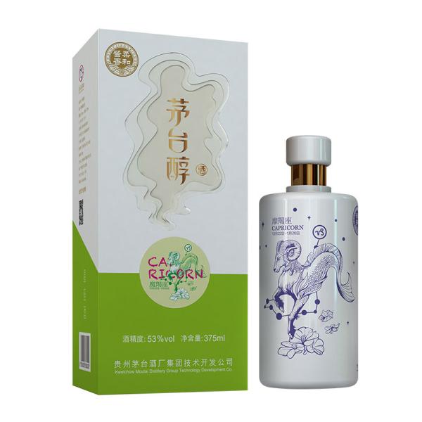 茅台醇  12星座山羊座（摩羯座）容量　375ml入数　1本　アルコール分　53度JAN code　6931699847277産地　貴州省茅台酒の姉妹品。限定数量販売品。柔らかくまろやかでバランスのとれた味わいが特徴です。後口の良さと香りの...