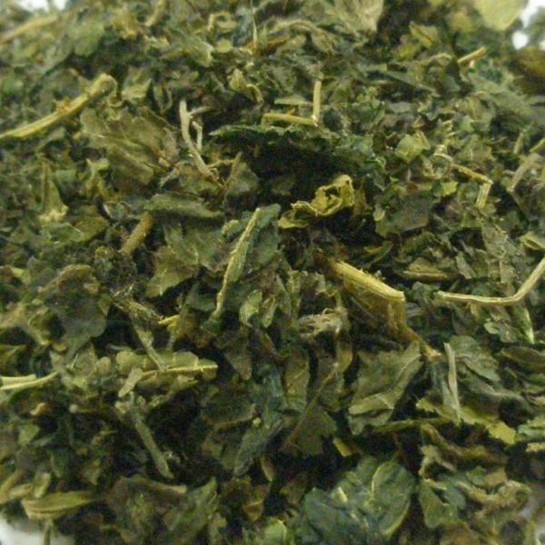 野菜不足の方に特におすすめのハーブです。  ここ最近は、花粉が飛び散る季節のお助けハーブティーとしても非常に人気が高まっています。 英名：Nettle leaf, Cut, KBA 学名：Urtica dioica 科目：イラクサ科 部位：...