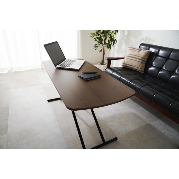 【発売日：2024年08月01日】5段階に高さが変えられるリフティングテーブル。使用しないときは折りたたんで収納も可能です。■組立式■高さ5段階調節【カラー】ブラウン/マーブルホワイト/ナチュラル【サイズ】(約)幅100×奥行50×高さ30...