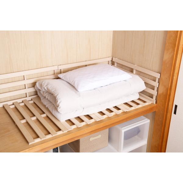 【発売日：2020年06月09日】押し入れ・クローゼットの湿気対策に軽量の天然木桐すのこ。優れた調湿効果のある桐は布団や衣類をカビや湿気から守ります。組み合わせ自由・収納スペースに合わせてDIYも可能■サイズ：（約）幅33x奥行75x2.8...