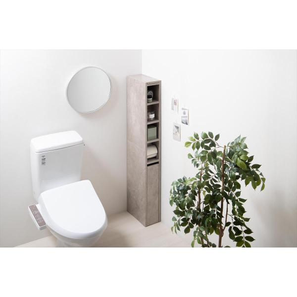 【発売日：2025年11月11日】わずか幅15cmのすき間を、使いやすい収納スペースにトイレなどの限られた空間にぴったり収まる、スリム設計の縦型収納ラック省スペースながら収納力は抜群トイレットペーパーは最大12ロールまで収納でき、掃除用品や...