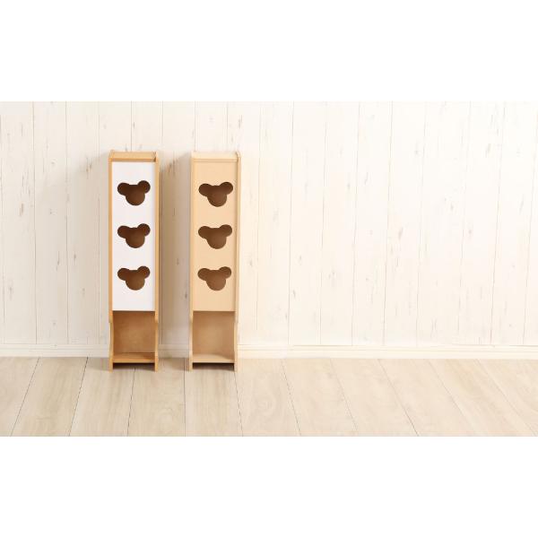 【発売日：2020年06月09日】生活感を抑えるペーパー収納シンプルなデザインの中にクマ型の切り抜きがワンポイントに♪トイレットペーパーは最大約5個収納可能奥行わずか14.5cmの薄型デザイン。トイレの限られたスペースにもすっきり収まります...