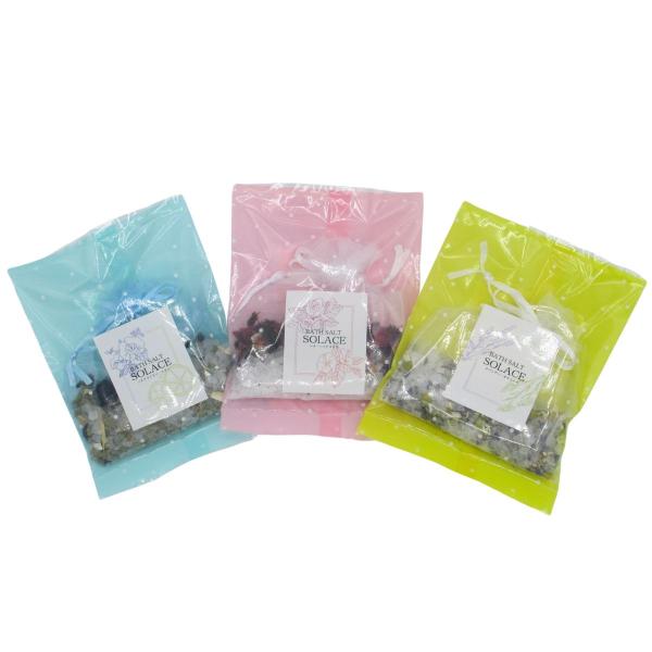 【発売日：2023年09月05日】2つのデザインからお好きなものが選べますバスソルト　バタフライピーレモン岩塩　バタフライピー　レモン35gバスソルト　ロゼ岩塩　ピンクソルト　バラ　ハイビスカス35gバスソルト　スリープ岩塩　ラベンダー　カ...