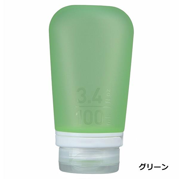 やわらかく耐久性があるシリコーン製のチューブ。押し出しやすく、したたりにくい構造で、気密性の高いキャップにより液漏れもしません。キャップには、フック機能もあり便利。シャンプーやローションなど小分けにしての持ち運びに最適です。また、調味料など...