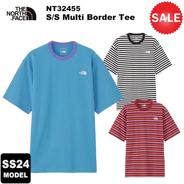 オーガニックコットンを使用したボーダー柄の半袖Tシャツ。天然素材ならではの自然な風合いと肌触りのよさが特長です。左胸に小さな刺繍ロゴを配置。UVプロテクト(UPF50＋、紫外線カット率95％以上)機能付き。レトロな印象に仕上げた、アウトドア...