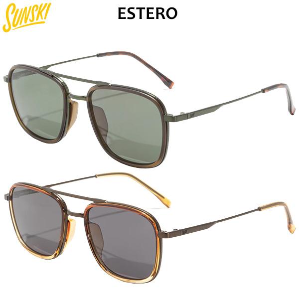 クラシカルで洗練されたデザインが特長の「PREMIUM COLLECTION」です。『Estero』は大胆なプロポーションにダブルブリッジ、独自のノーズパットを施したモデル。スクエアなアビエータータイプは航空機からインスピレーションを受けて...