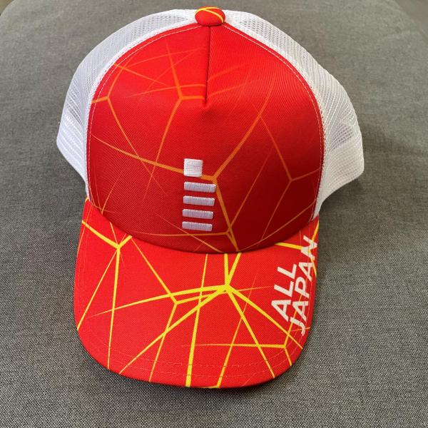 数量限定商品　オールジャパンキャップサイズ：フリー本体：ポリエステル100%つば裏：ポリエステル65%、綿35%中国製