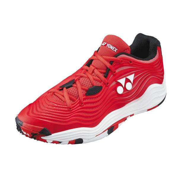 フィット性を高める新フュージョンウィングが電光石火のフットワークを授ける。SPECアッパー 合成繊維＋合成樹脂ミッドソール 合成樹脂アウトソール ゴム底サイズ 22.0〜29.0（cm）※本商品は日本ソフトテニス連盟の使用基準に準拠しており...