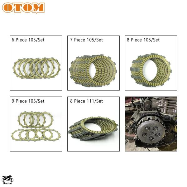 ※こちら商品は海外からの発送となりますので、発送してから到着まで2−4週間ほどお時間をいただいております。Model Number:Motorcycle Engine Parts Clutch Friction Plates KitBran...