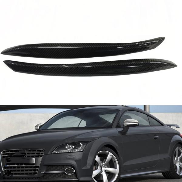 ※こちら商品は海外からの発送となりますので、発送してから到着まで2−4週間ほどお時間をいただいております。Model Name:Front Headlight Eyebrows Trim For AUDISticker Placement:...