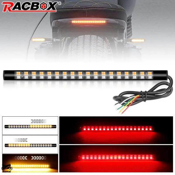 ※こちら商品は海外からの発送となりますので、発送してから到着まで2−4週間ほどお時間をいただいております。Model Name:3-in-1 Motorcycle LED Tail Light StripMaterial:SiliconeO...