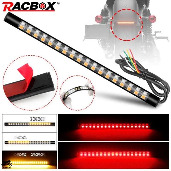 ※こちら商品は海外からの発送となりますので、発送してから到着まで2−4週間ほどお時間をいただいております。Model Name:3-in-1 Motorcycle LED Tail Light StripMaterial:SiliconeO...