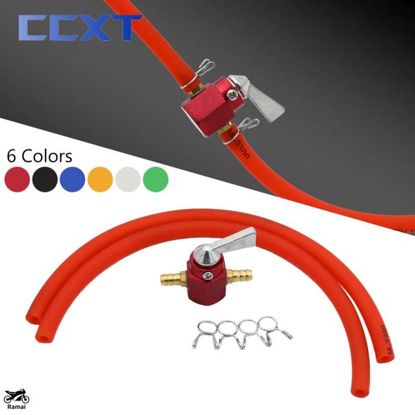 ※こちら商品は海外からの発送となりますので、発送してから到着まで2−4週間ほどお時間をいただいております。Special Features:Universal 6mm CNC Inline Motorcycle Fuel Tank Swit...