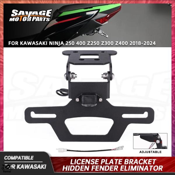 ※こちら商品は海外からの発送となりますので、発送してから到着まで2−4週間ほどお時間をいただいております。Model Name:Number Plate Holder Frame For Kawasaki Ninja Z 250 300 4...