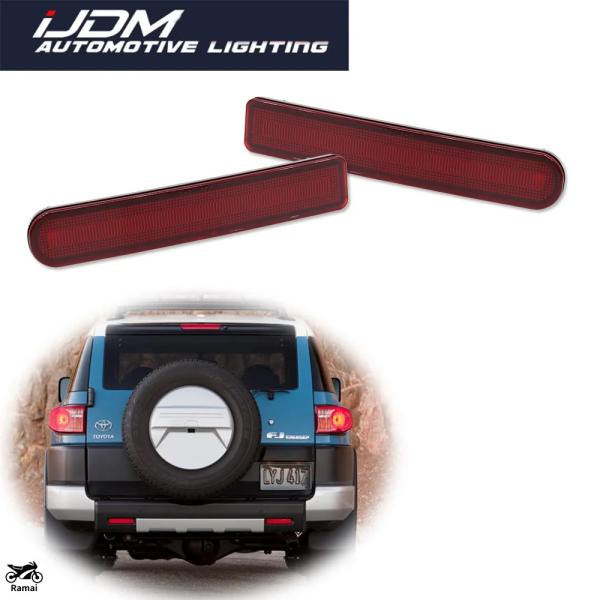 ※こちら商品は海外からの発送となりますので、発送してから到着まで2−4週間ほどお時間をいただいております。Special Features:Rear Bumper Reflector Light HousingsOther Part Num...