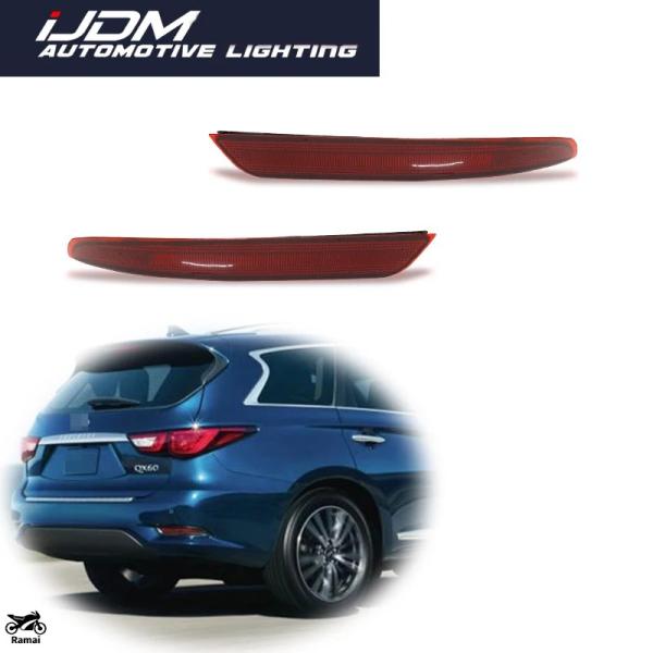 ※こちら商品は海外からの発送となりますので、発送してから到着まで2−4週間ほどお時間をいただいております。Special Features:Rear Bumper Reflector Light CoversOther Part Numbe...