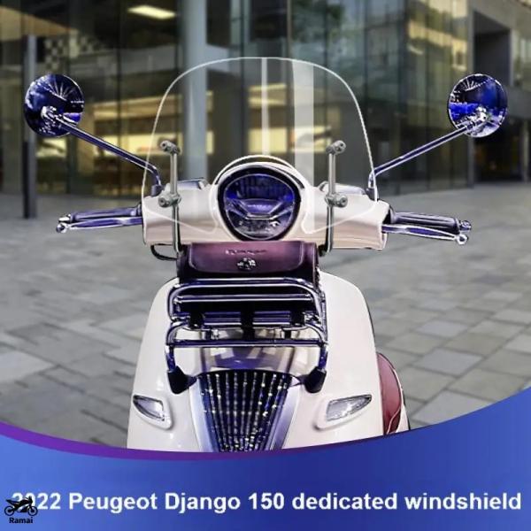 ※こちら商品は海外からの発送となりますので、発送してから到着まで2−4週間ほどお時間をいただいております。Model Name:Peugeot Django 150Origin:Mainland ChinaItem Type:Windscr...