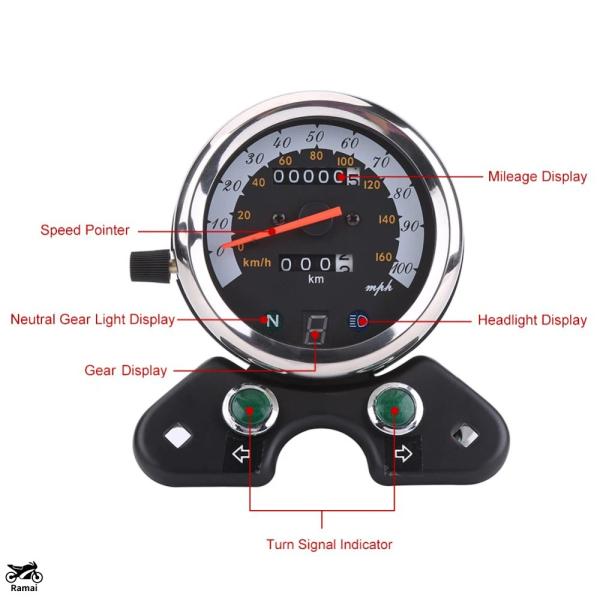 ※こちら商品は海外からの発送となりますので、発送してから到着まで2−4週間ほどお時間をいただいております。Special Features:Tachometer and Fuel GaugeItem Diameter:1inchItem W...
