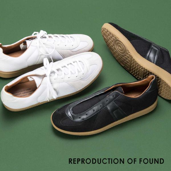 【ブランド】REPRODUCTION OF FOUND リプロダクション オブ ファウンド【商品名】＜品番：1705CSL＞【カラー】WHITEBLACK【素材】コーデュラナイロン/レザー/スエード/ライニングレザー　アウトソール：ラバー【...