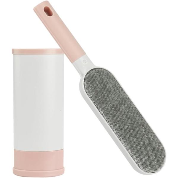 「商品情報」お出かけ前の最終チェックに欠かせない衣類用ブラシです。衣類に付着したペットの毛・髪の毛・埃・糸くずなどの細かなゴミをサッと撫でるだけで取り除けます。クローゼットや玄関前での使用がお勧めです。　　　衣類だけでなく、車内の座席・ベッ...