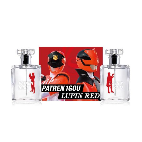 「商品情報」商品の説明【ルパンレッド　オードパルファム】「予告する。アンタのお宝頂くぜ!」夜野魁利が変身する赤の戦士「ルパンレッド」をイメージした香水です。トップノートの爽やかなベチバーがベースのウッディノートが自由奔放で飄々とした性格の魁...