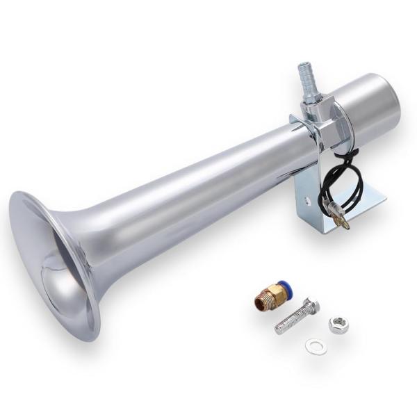 「商品情報」「主な仕様」12V 24V 兼用 エアーホーン 汎用品 です。◎存在感を演出：爆音を響かせるヤンキーホーンとしてカスタムホーンにも最適です。 ◎防水設計：雨や雪などの悪天候でも使用可能です。【付属品】本体、取付用部品 ※取扱説明...