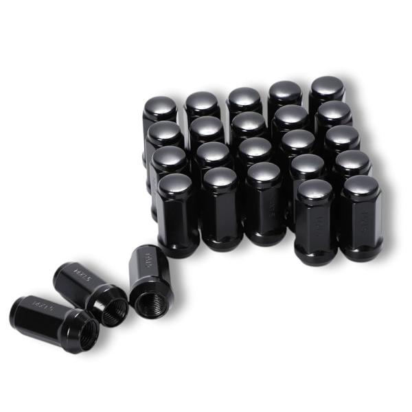 「商品情報」「主な仕様」高品質なM14×P1.5 19HEX 45mm テーパー角度60° ロングホイールナットセット です。(社外品）【セット内容】 24個のナットと1個の予備、計25個入りのお得なパッケージです。 ※取扱説明書は付属して...