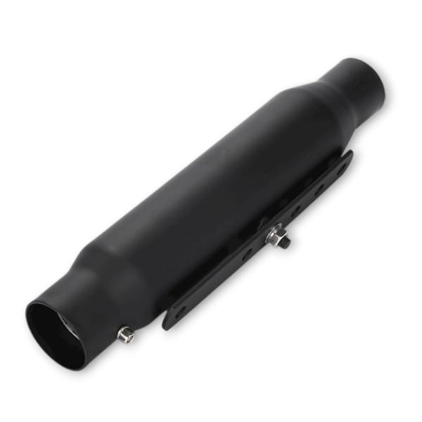 「商品情報」アメリカン ショート スリップオン マフラー 汎用 1本 黒 / クローム ドラッグスター400 250 W650 W800 W400 SR400 エストレヤ ルネッサ BOLT XL883 バルカン シャドウ スティード マグ...