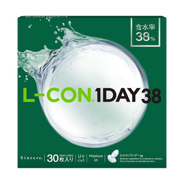 ■商品名エルコンワンデー38(L-CON 1DAY 38)■装用期間ワンデー / 1day■数量1箱30枚入り■DIA14.0mm■ベースカーブ8.7mm■含水率38.0%■カラー分類クリア■キーワードエルコンワンデー38 / L-CON ...